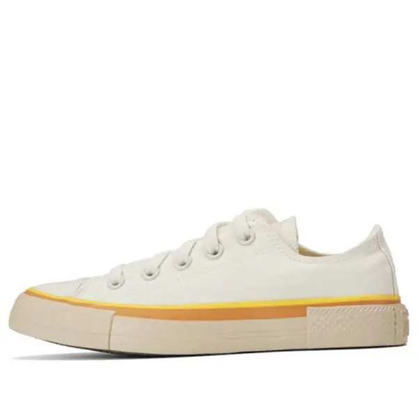 CONVERSE Chuck Taylor All Star Low Top Sneakers - White/yellow
