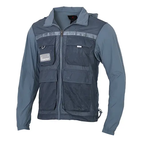 JORDAN 23 Engineered Zipper Cardigan Jacket - Dark Blue