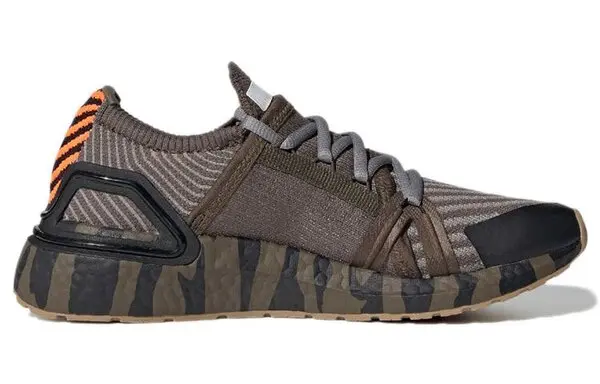 Adidas By Stella Mccartney X Ultraboost 20 Graphic Dark Khaki - Graybrown