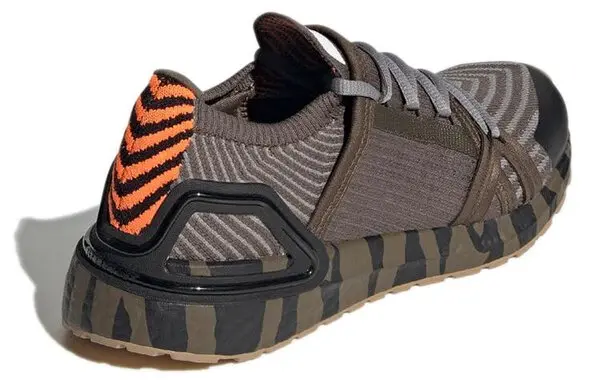 Adidas By Stella Mccartney X Ultraboost 20 Graphic Dark Khaki - Graybrown