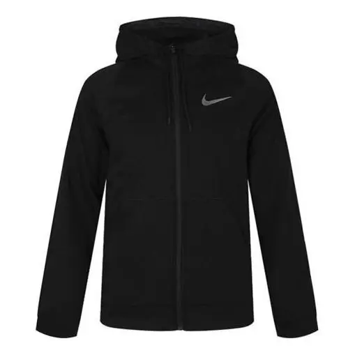 Nike Fleece Full-zip Hoodie - Black