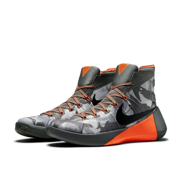 Nike Hyperdunk High Top Sneakers - Black/orange