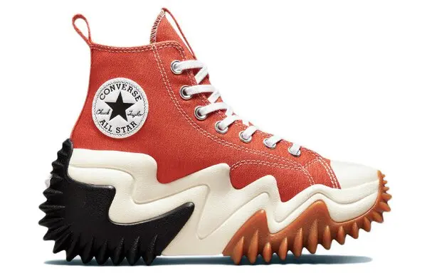 CONVERSE Run Star Motion Platform High Top Sneakers - Red