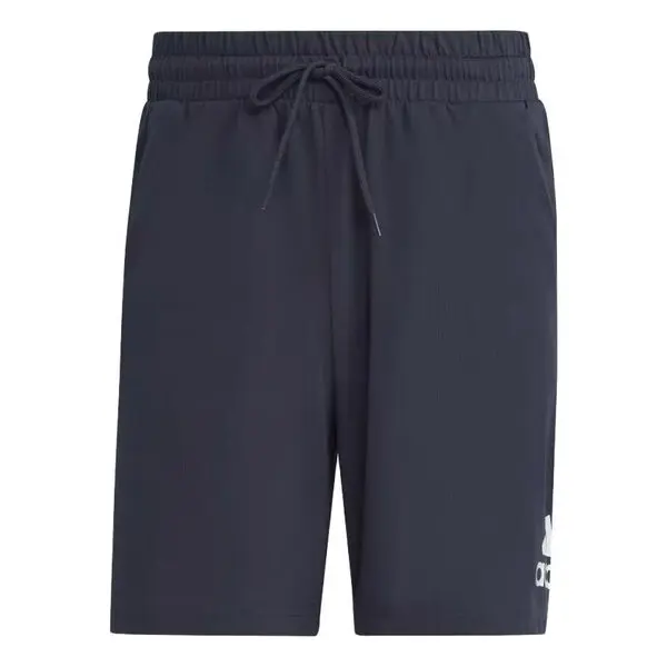 Adidas Essentials Logo Shorts - Navy Blue