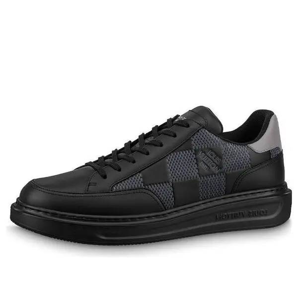 LOUIS VUITTON Beverly Hills Sneakers - Black/grey