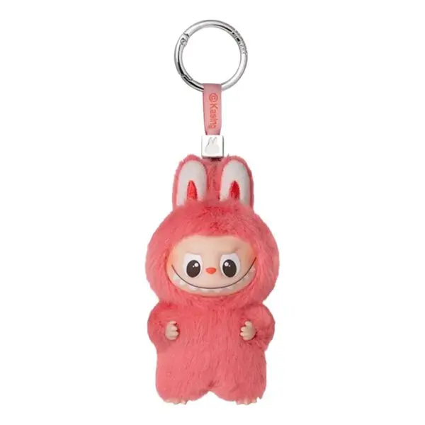 POP MART The Monsters Labubu Plush Pendant Keychain - Multi-color