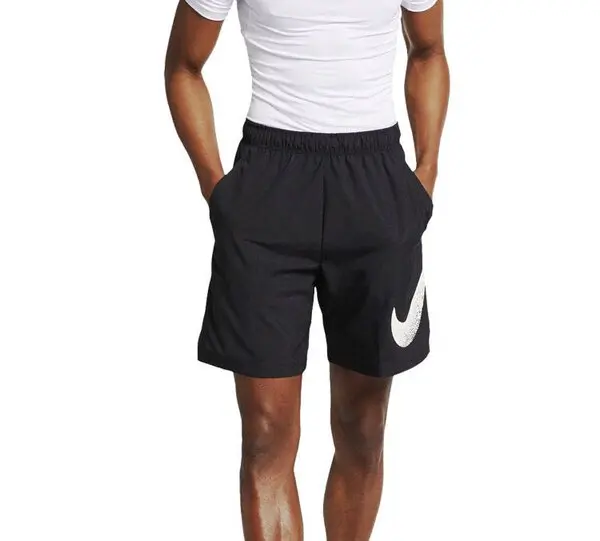 Nike Shorts With Large Swoosh Logo