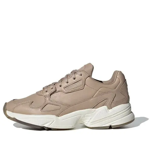 Adidas Falcon Leather Low Top Sneakers - Ash Pearl