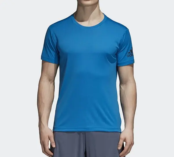 Adidas Training Short Sleeve T-shirt - Blue
