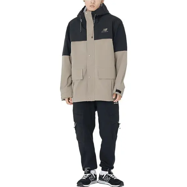 NEW BALANCE Detachable Hooded Two-in-one Woven Solid Jacket Asia Sizing