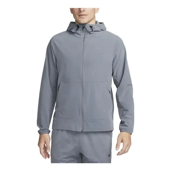 Nike Water-repellent Hooded Versatile Jacket - Grey