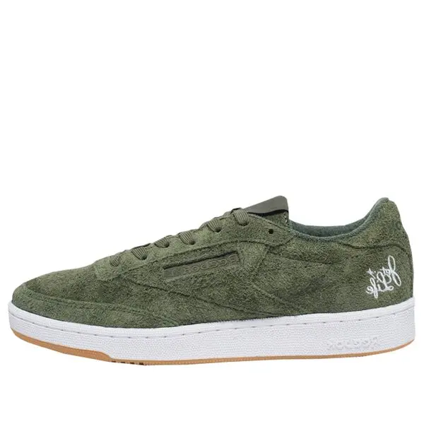 REEBOK Curren$y X Club C 85 "jet Life" Sneakers - Green