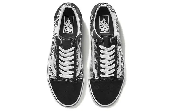 VANS Old Skool "forgotten Bones" Low Top Sneakers - Black