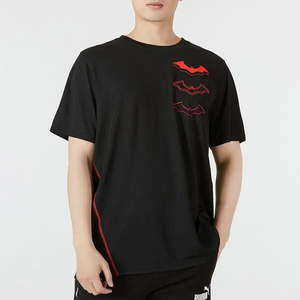 PUMA X Batman Performance Graphic Tee 'black