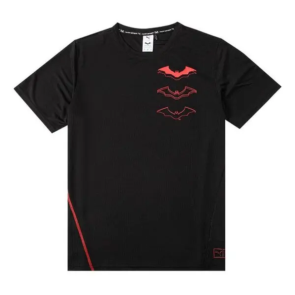 PUMA X Batman Performance Graphic Tee - Black/red