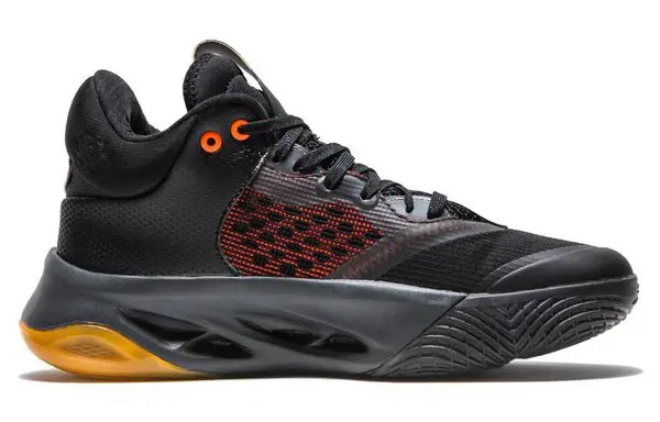 Sketchers Skx Float Basketball Sneakers - Black/orange