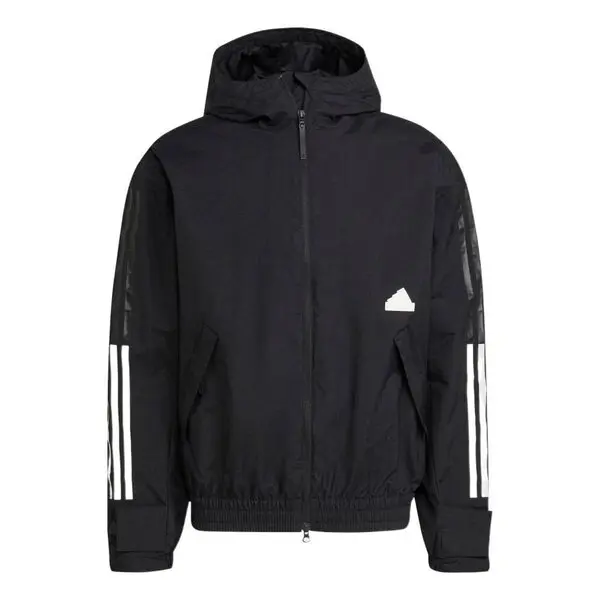 Adidas 3-stripes Hooded Jacket - Default Colorway