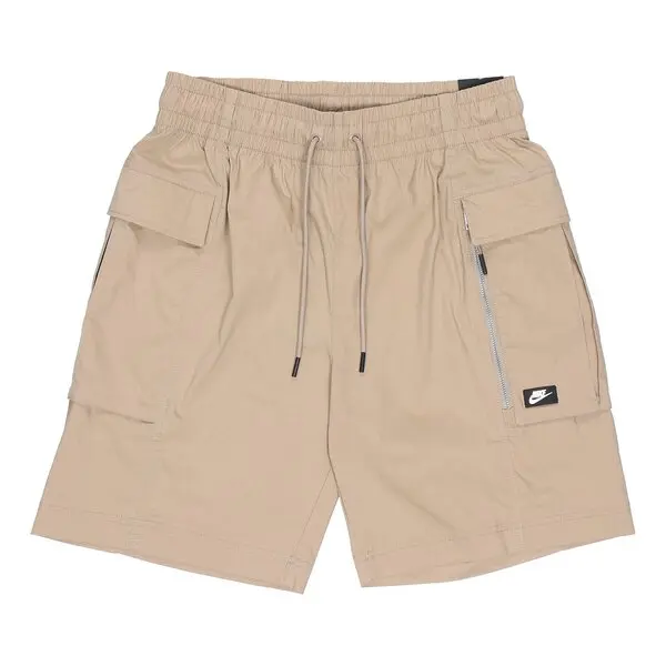 Nike Casual Cargo Big Pocket Sports Shorts - Khaki