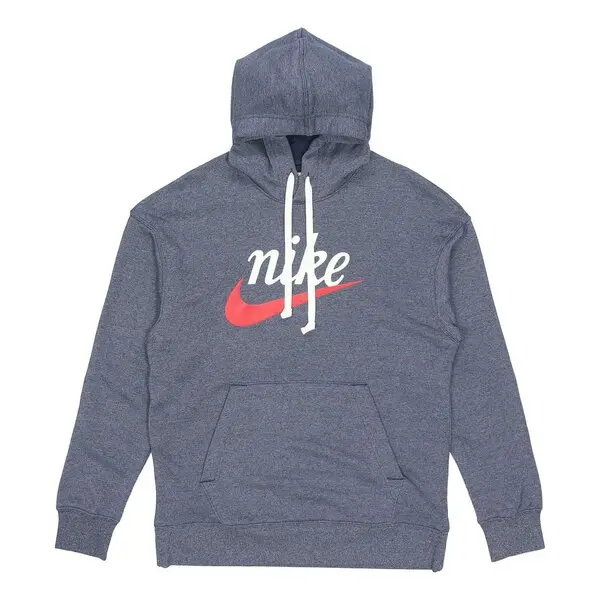 Nike Heritage Pullover Hoodie - Grey