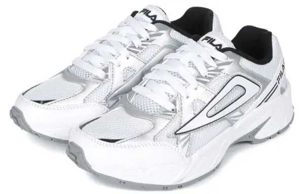 FILA Decypher Athletic Lace-up Sneakers - Whitegrayblack