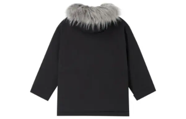 NEW BALANCE Down Parka With Fur Trimmed Hood