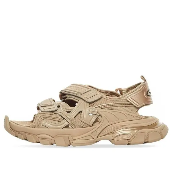 Balenciaga Track Sandals - Beige