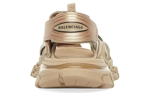 Balenciaga Track Sandals - Beige