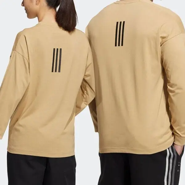 Adidas Long Sleeve Pullover With Graphic Detailing - Default Color