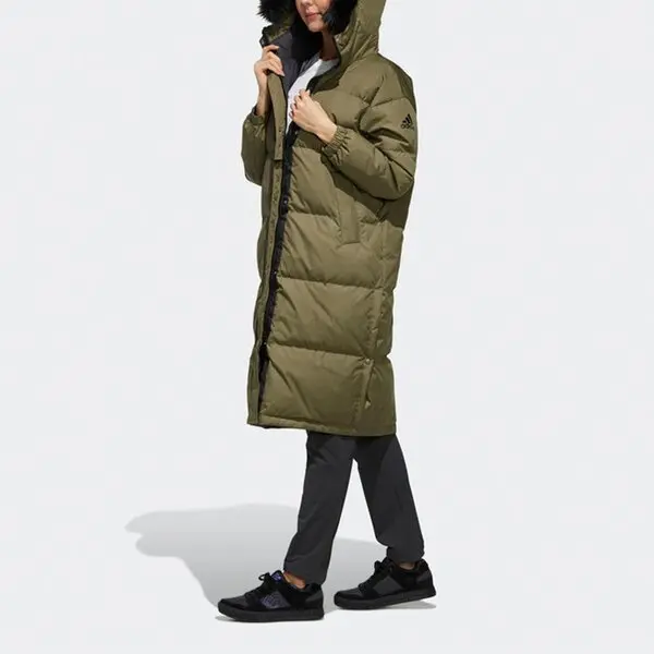 Adidas Down Padded Fur Hooded Parka