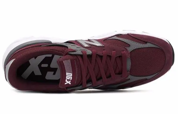 NEW BALANCE X-90 Athletic Sneakers - Wine Red