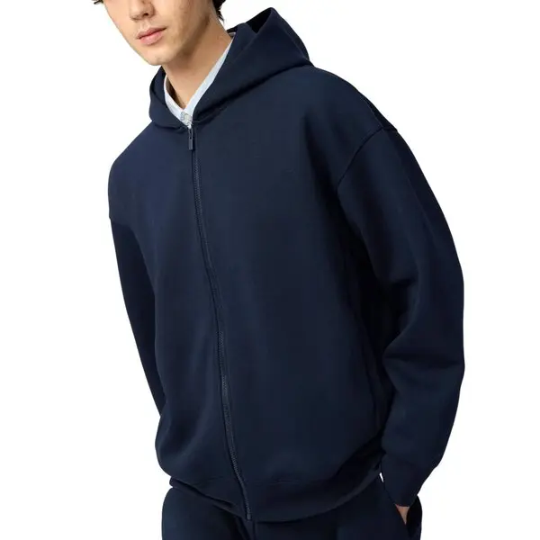 Uniqlo Sweat Oversized Full-zip Hoodie