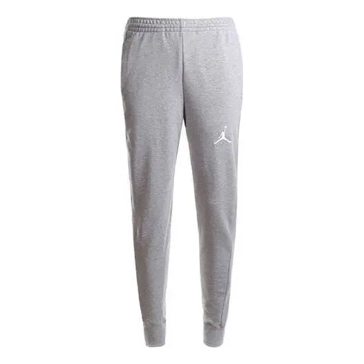JORDAN Flight Lite Cuffed Casual Sports Bundle Feet Long Pants - Gray
