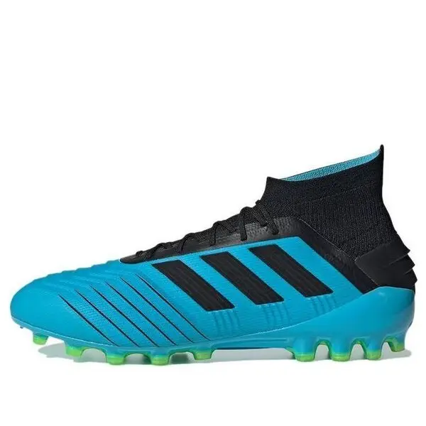 Adidas Predator 19.1 Ag Soccer Cleats - Blue/black