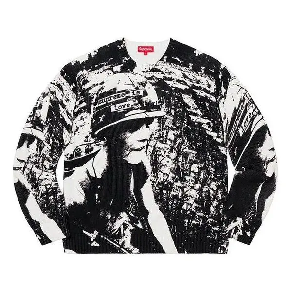 Supreme Is Love" Sweater