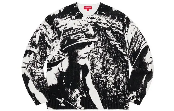 Supreme Is Love" Sweater