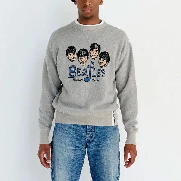 HUMAN MADE Beatles Tsuriami Sweatshirt - Grey