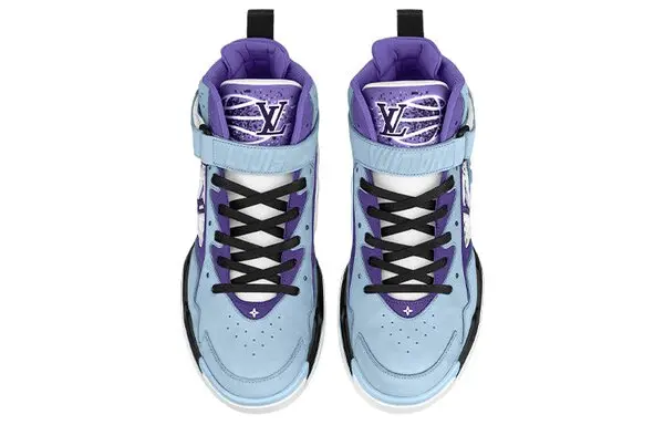 LOUIS VUITTON Trainer 2 High Top Sneakers