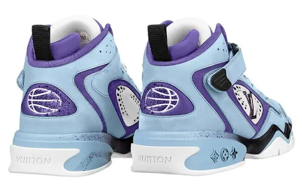 LOUIS VUITTON Trainer 2 High Top Sneakers
