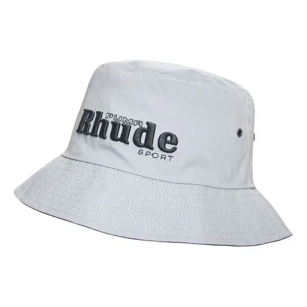 PUMA X Rhude Embroidered Reflective Bucket Hat - Silver