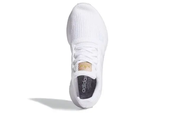 Adidas Swift Run " Copper Metallic" Sneakers - White