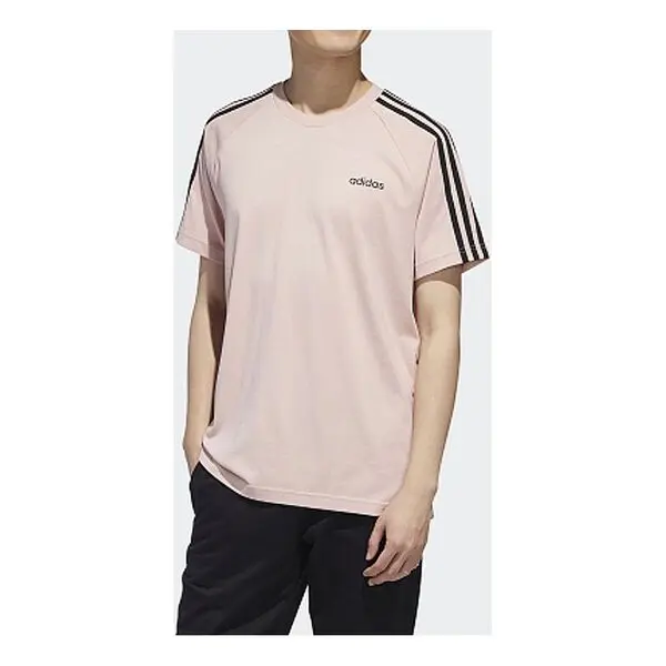 Adidas Neo M Esntl 3s Tee Sports Short Sleeve - Pink