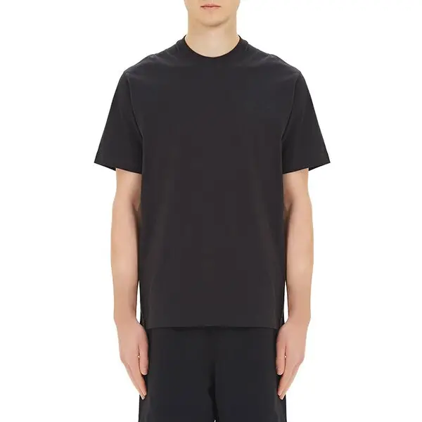 Adidas Y-3 Short Sleeve T-shirt With Embossed Logo