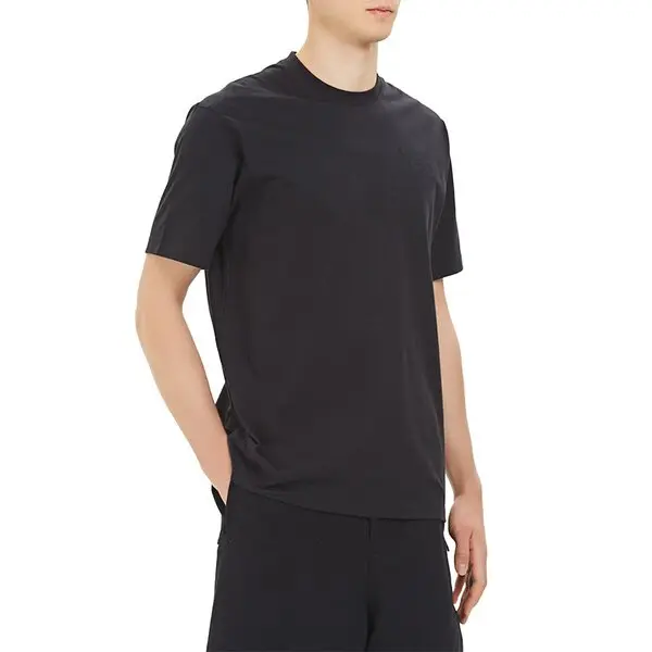 Adidas Y-3 Short Sleeve T-shirt With Embossed Logo