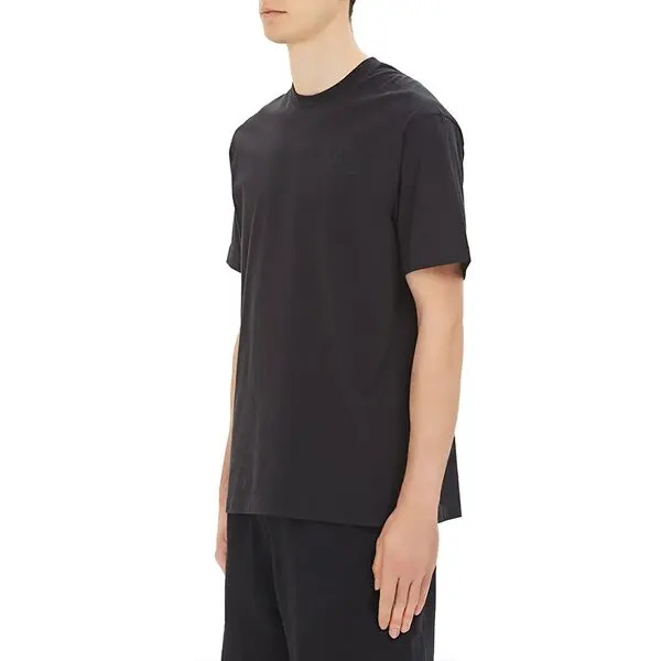Adidas Y-3 Short Sleeve T-shirt With Embossed Logo