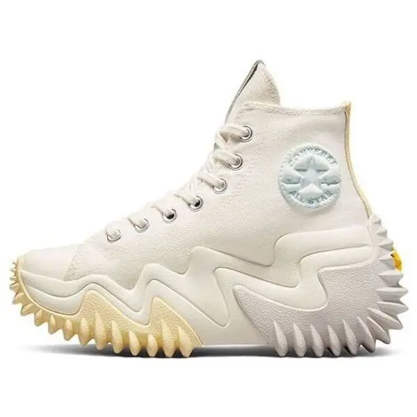 CONVERSE Run Star Motion High Top Sneakers - Cream/yellow