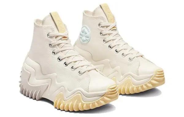 CONVERSE Run Star Motion High Top Sneakers - Cream/yellow