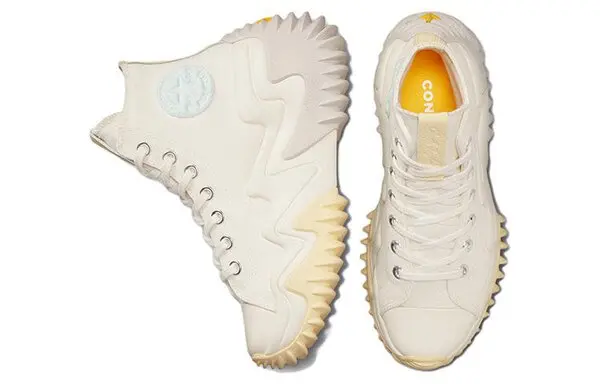 CONVERSE Run Star Motion High Top Sneakers - Cream/yellow