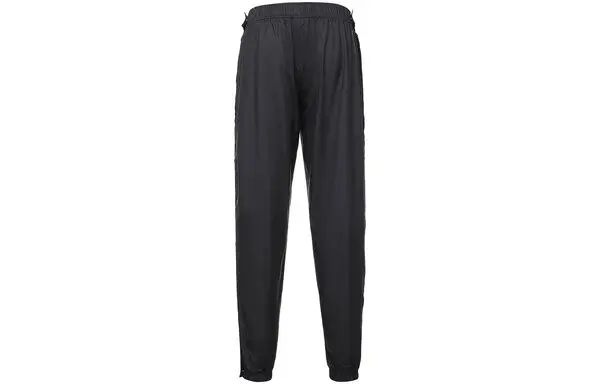 JORDAN Logo Printing Gradient Drawstring Lacing Bundle Feet Sports Pants/trousers/joggers Black