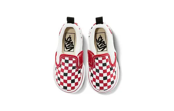 VANS Toddler Classic Slip-on V Checkerboard "i Heart