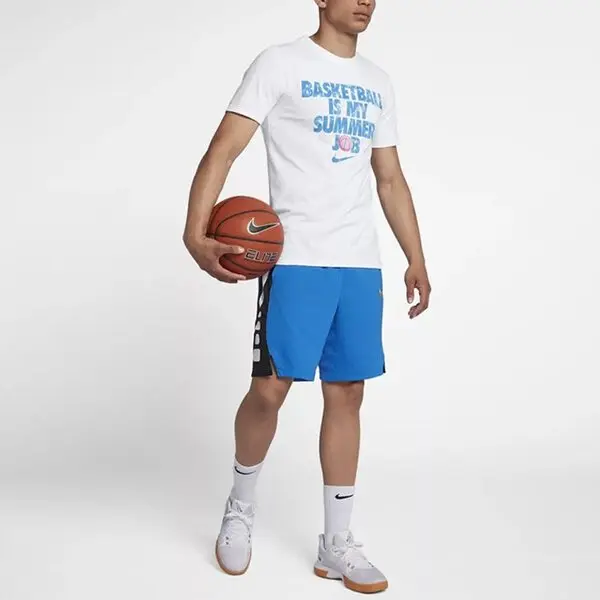 Nike Basketball "my Summer Job" Graphic T-shirt - White